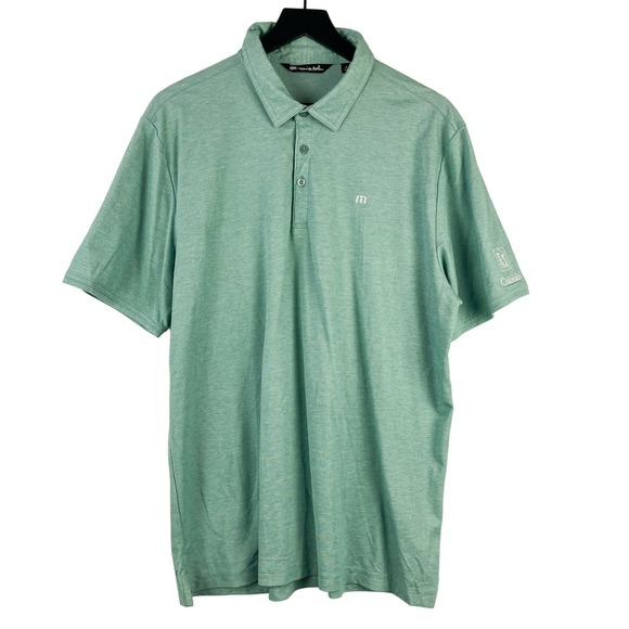 Travis Mathew | Shirts | Travis Mathew Mens Xl Polo Golf Shirt Ss Mint ...